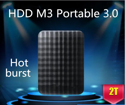 Package to mail new external high speed hard disk 2.5 USB 3.0 M3 ...