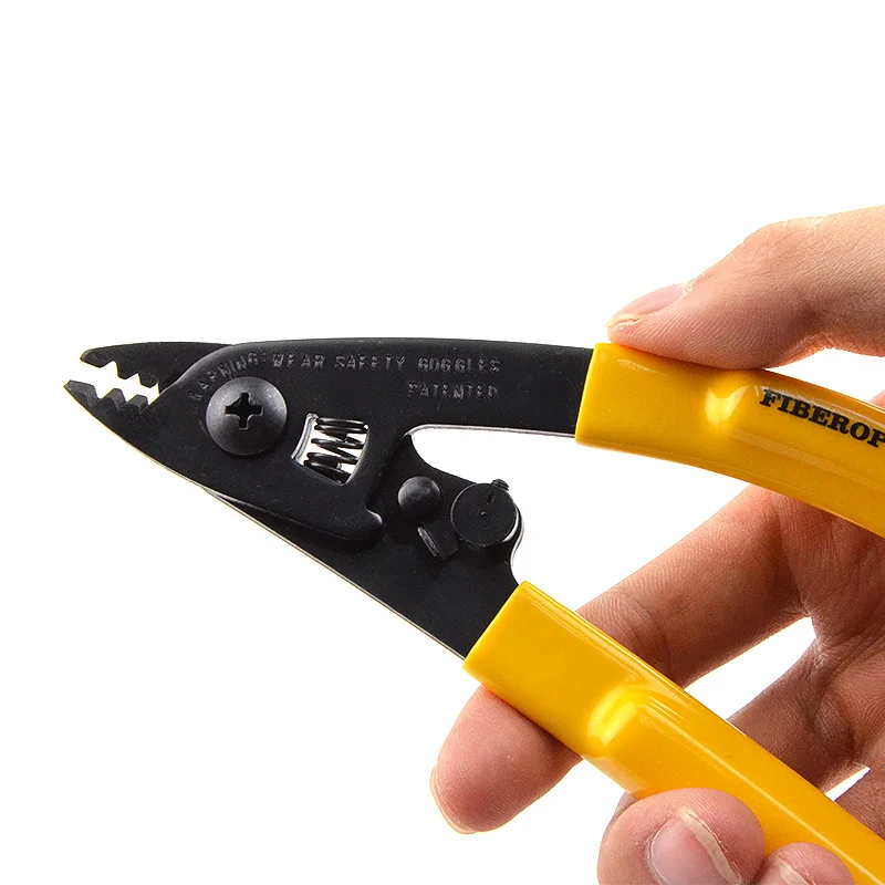 CFS 3 Port Three Optical Fiber Plier Stripping /Stripping Tool FTTH ...