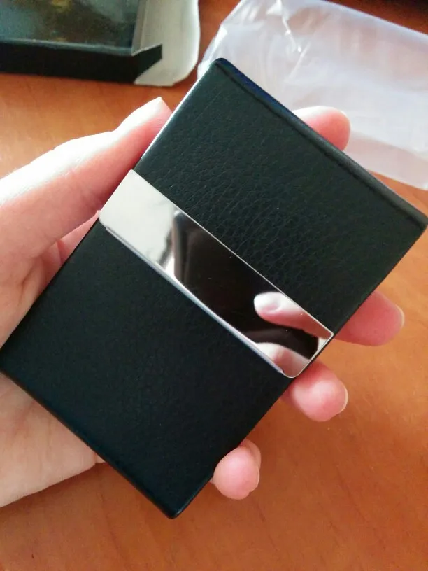 Aluminum Cigar Cigarette Tobacco Holder Smoking Case