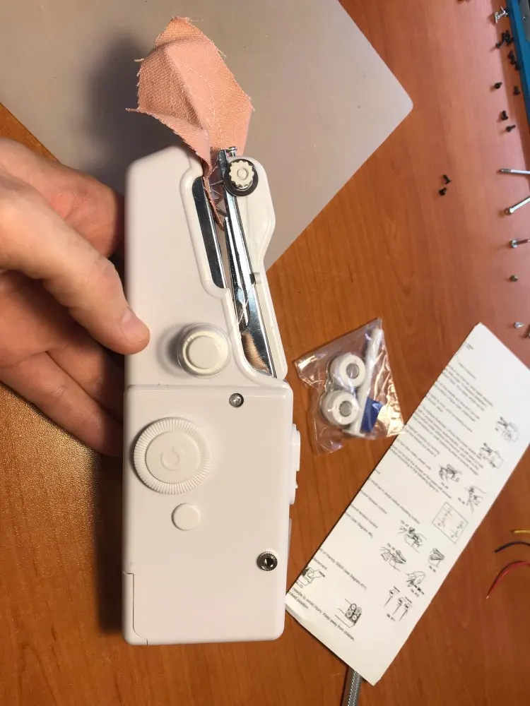 Handheld Sewing Machine Cordless Device - Life Changing Products