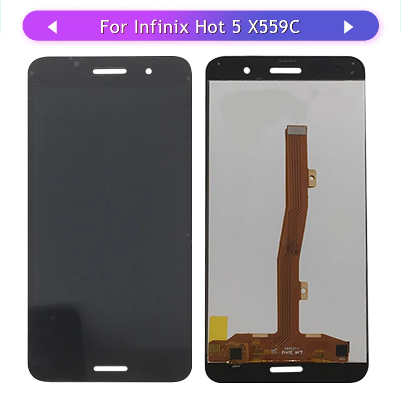 For-Infinix-Hot-5-X559c-X559-LCD-Display-Touch-Screen-Assembly-Glass-Panel-Digitizer-Touch ...