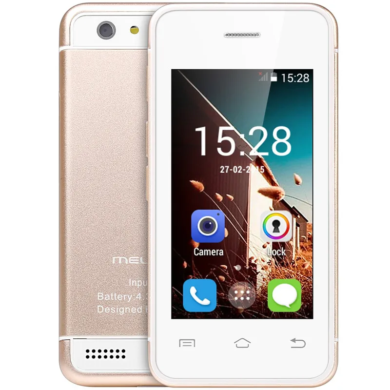 Original Melrose S9 Ultra thin Pocket Card Phones Mini 3g Smartphone 2. ...