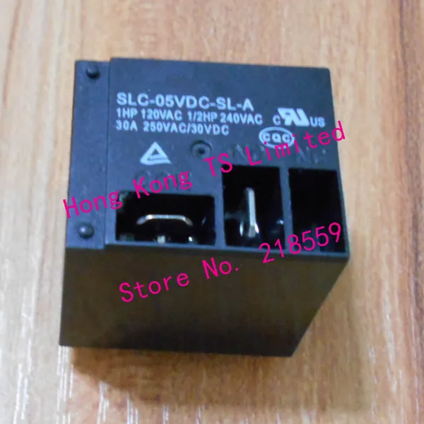 SLC DC SL A 5 V/12 V/24 V 4pin 30A 한 그룹 정상 열림 T91 전원 릴레이 SLC 05VDC SL A ...