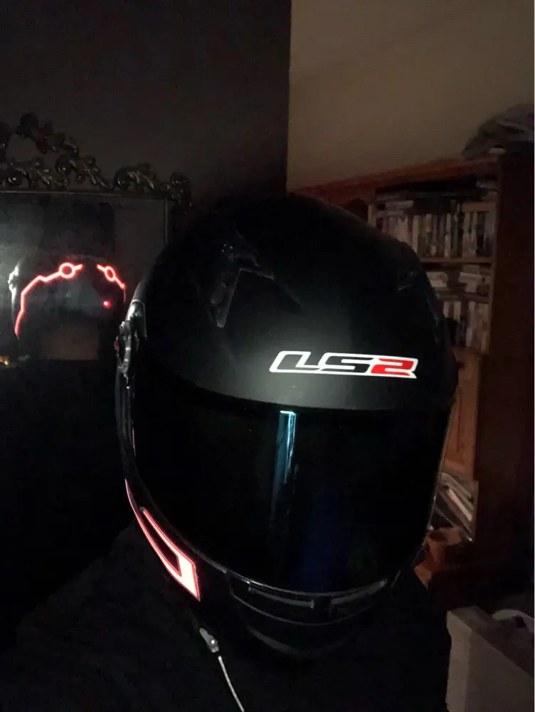 Helmet Stickers Electroluminescent Light - Life Changing Products