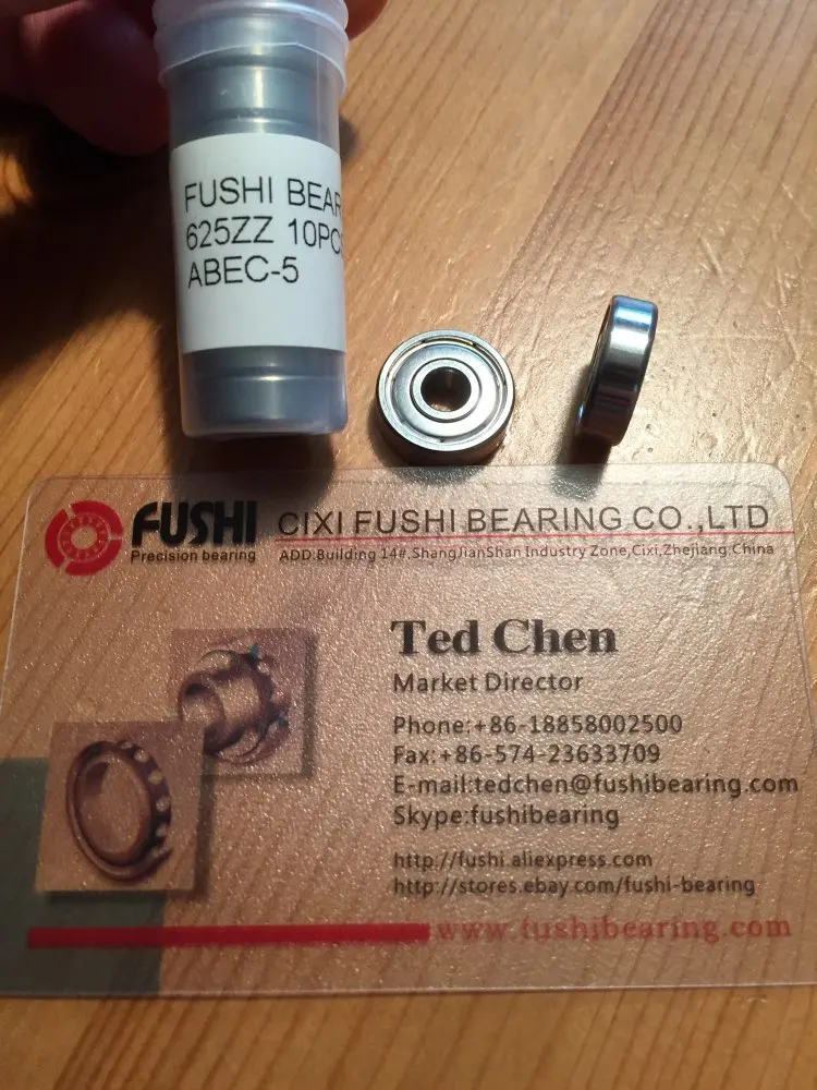 625ZZ Bearing 5*16*5 mm ABEC 5 ( 10 PCS ) Miniature 625Z Ball Bearings ...