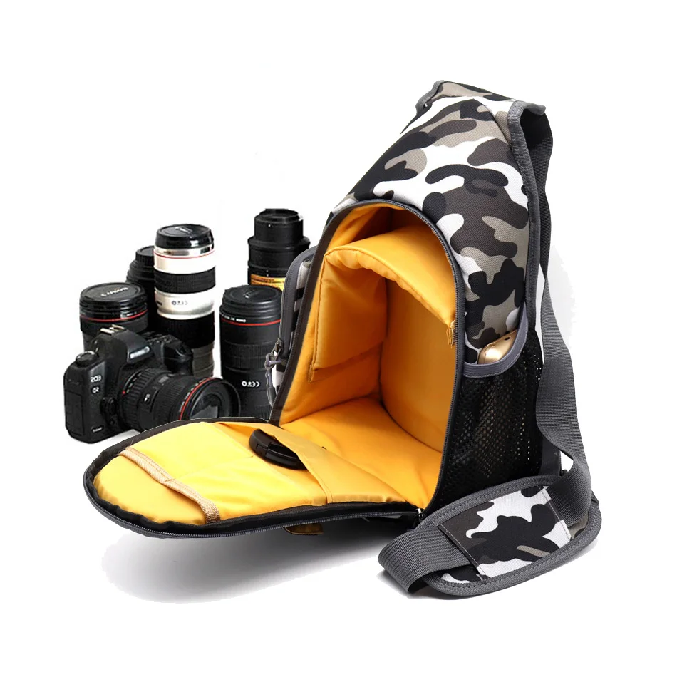 DSLR Camera Shoulder Bag Backpack For Canon EOS 1300D 1200D 750D 700D ...