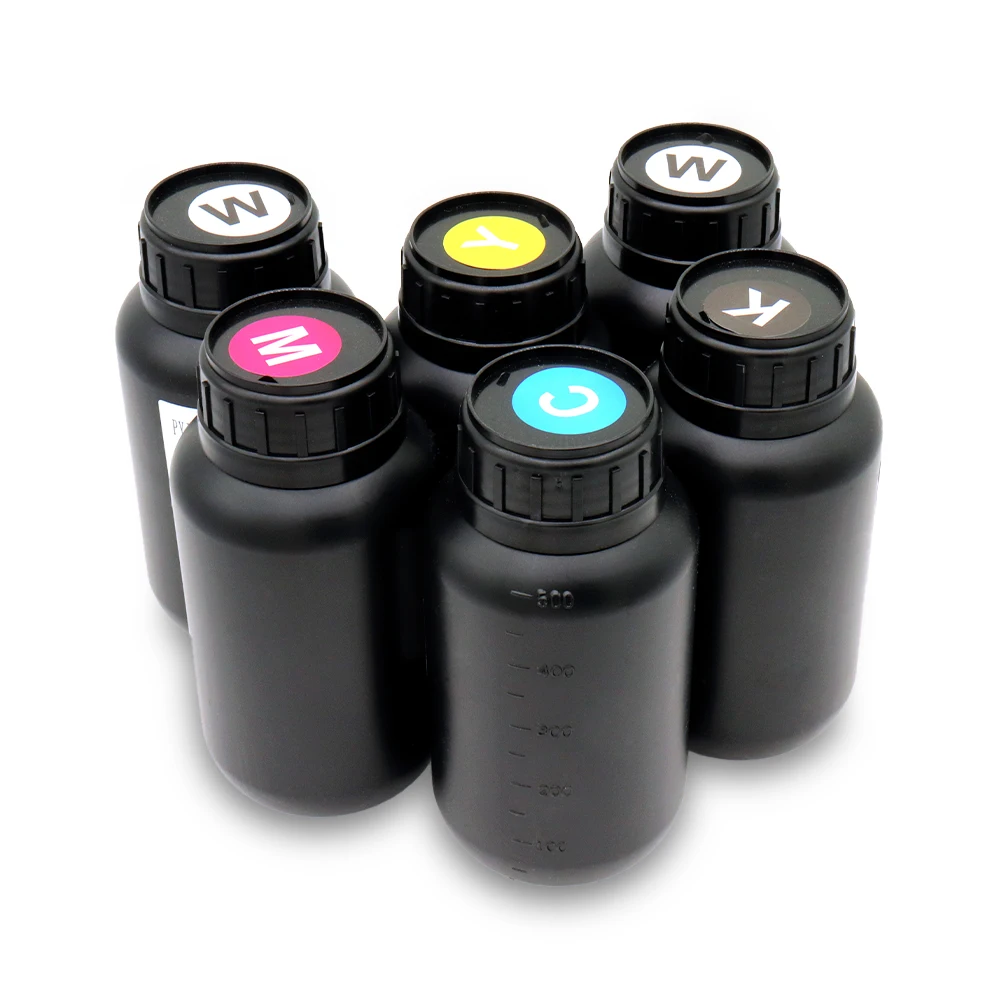 1 Set Led UV Ink For Ricoh GH2220 GEN4 GEN5 GEN6 Printer UV Ink 6 Color ...