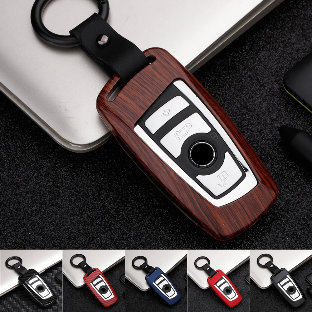 Car Styling Zinc alloy Car Key Cover Case Fit for BMW E30 E34 E36 E39 ...