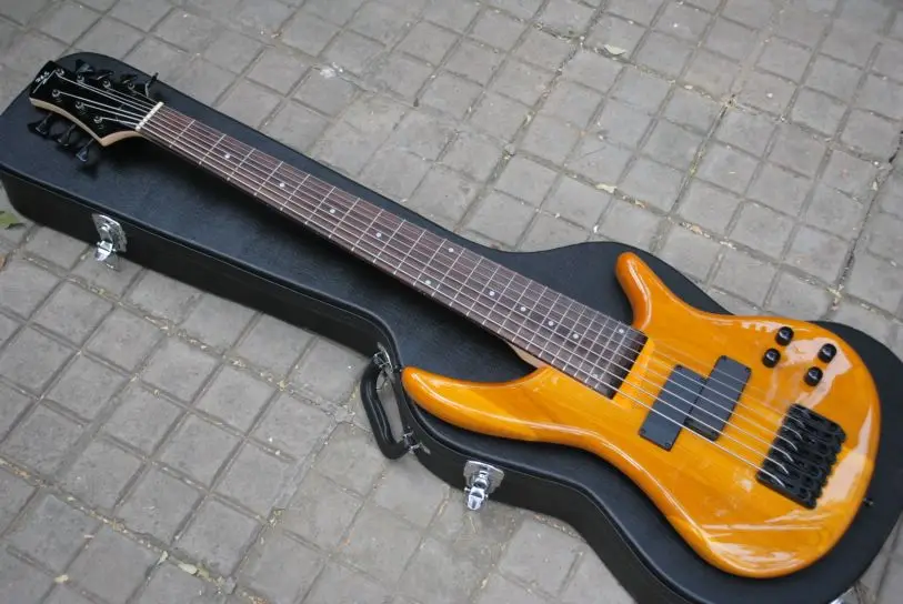 7 Strings Bass guitar Maple body Electric bass Guitar-in Guitar from ...