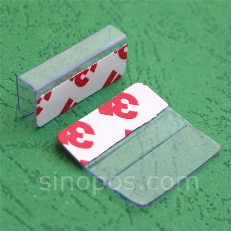 Adhesive Folded Clip Hang Tab, Plastic Folding Back Hook Merchandise ...