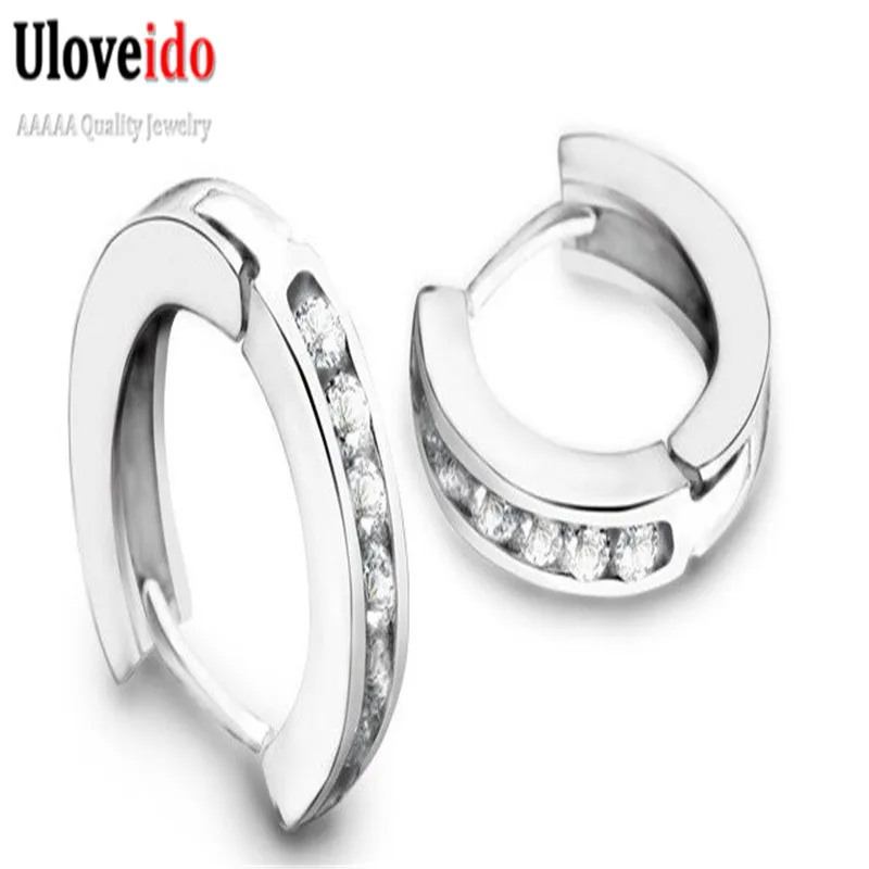 Pendientes de plata para mujer, Pendientes de mujer, Zirconia cúbica ...