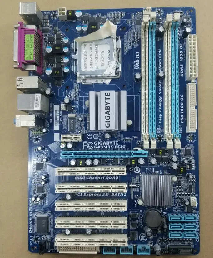 For-Gigabyte-GA-P43T-ES3G-Original-Used-Desktop-Motherboard-P43T-ES3G ...