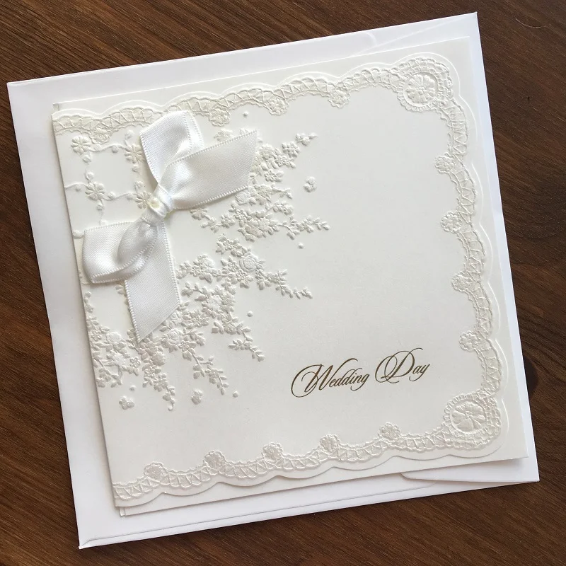 L012-Elegant-Wedding-Invitation-card-classic-desing-while-color-with ...