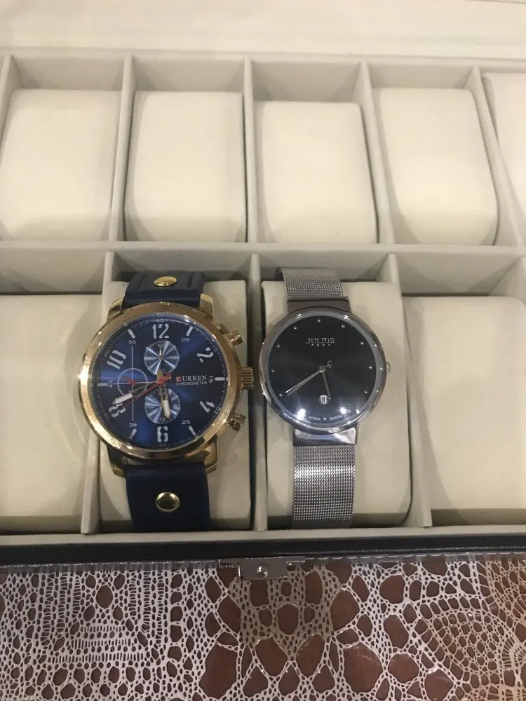 Watch Display Case Storage Box Gift Idea for Him and Her