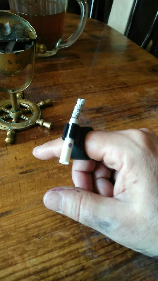 Smoking Ring Silicone Finger Cigarette Holder - Life Changing Products