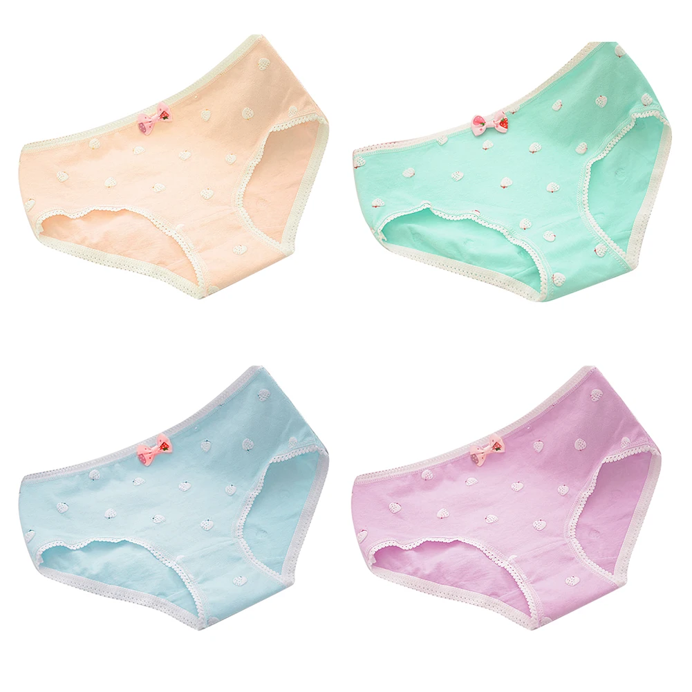 Women Girl Sweet Strawberry Briefs Panties Underwear Intimates ...