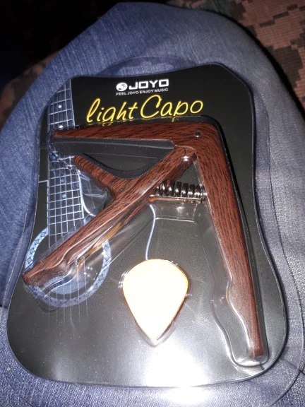 Spring Clamp Capo – Plastic & Steel Body with Wooden Print - MyCapos