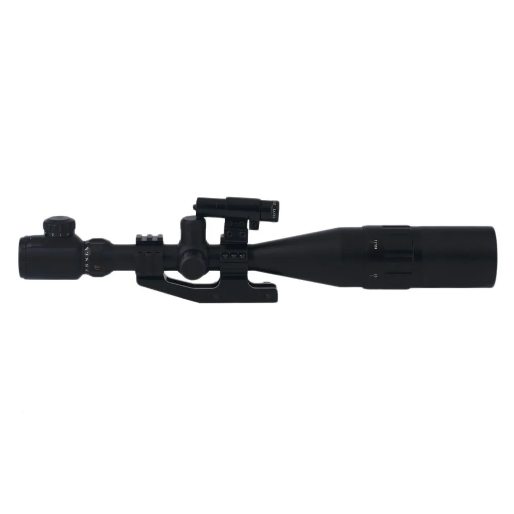 6-24X50 Tactical Hunting Light Green Red Dot Scope Reticle Optical ...
