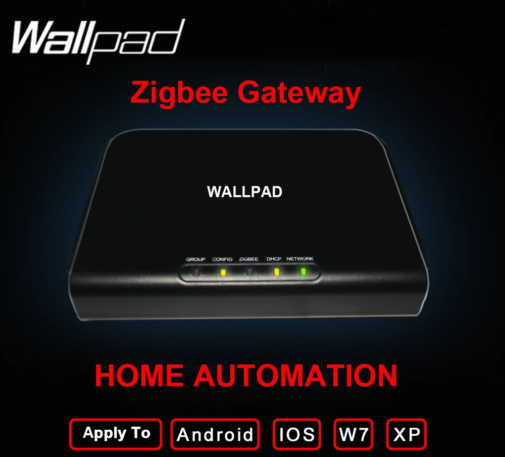 White Gatway Zigbee Mobile Wireless remote control light switch Wifi Remote light Switch 220V ...