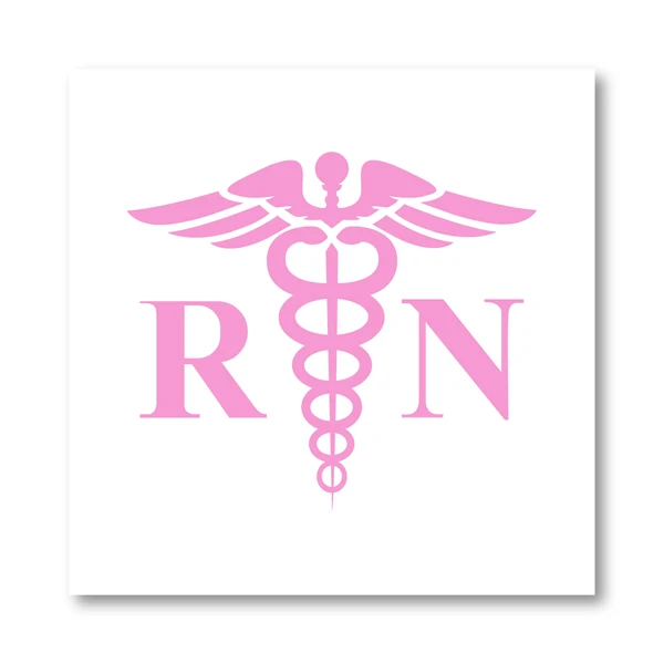 Rn Symbol Pink