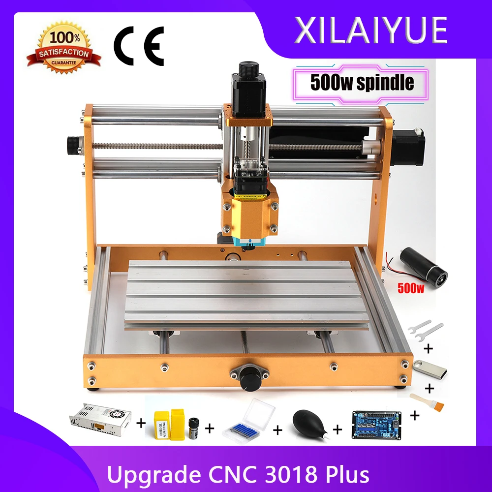 CNC-3018-Plus-Metal-Frame-Engraver-GRBL-DIY-Pcb-Milling-Machine-Nema-17 ...