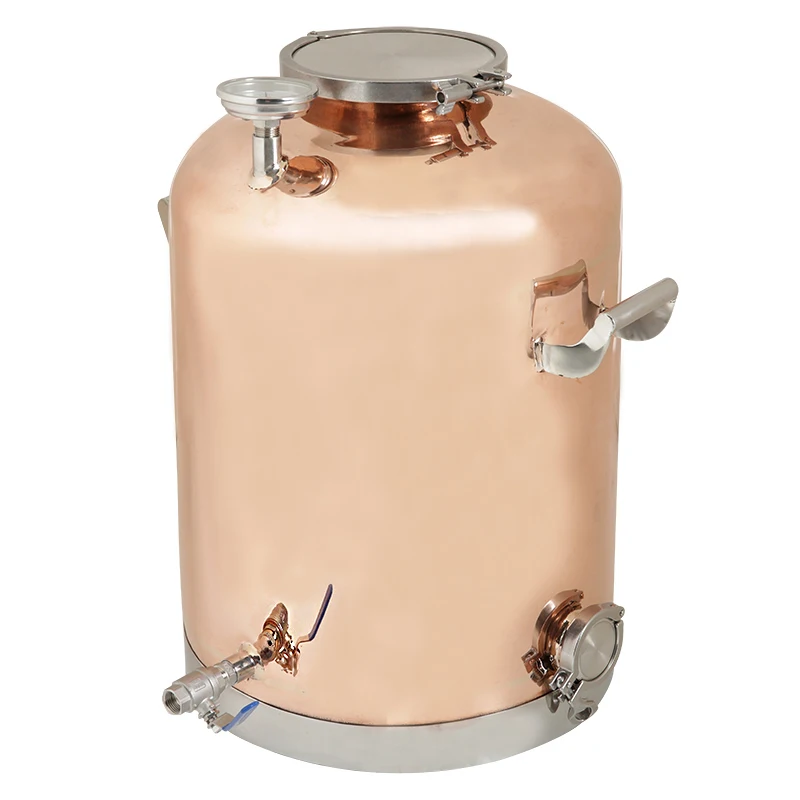 50l (13gal ) Copper Boiler, Tank For Distillation . Mirror Polishing ...