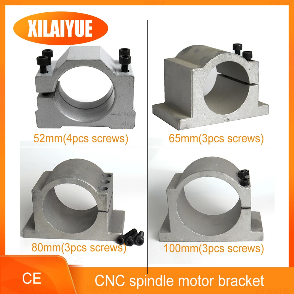 52mm-65mm-80mm-100mm-diameter-Spindle-motor-cast-aluminium-bracket-for ...
