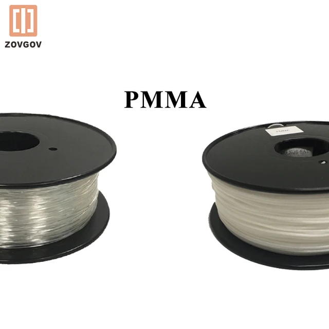 PMMA Filament Acrylic ZOVGOV 3d Printer 1KG Printing High, 52% OFF