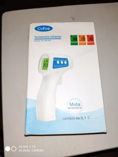 Termómetro Digital para la frente infrarrojo sin contacto – Cofoe España