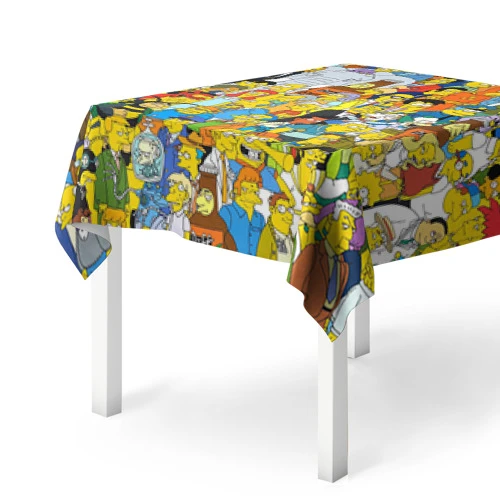Table Cloth 3d Simpsons - Table Cloth - AliExpress