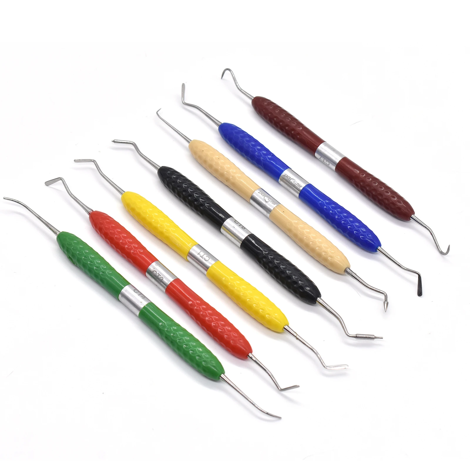 Dental Resin Filler Aesthetic Restoration Kit Knife Silicone Handle ...