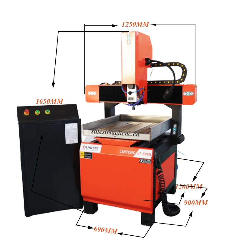 2022 뜨거운 판매 주철 cnc 프레임 6060 cnc fresadora 3 축 Mach3 알루미늄 스틸 미니 cnc 밀링 ...