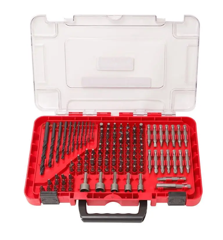 A Set Of Bits And Drill Bits 120пр. The Plastic Case Wmc Tools 10120 ...