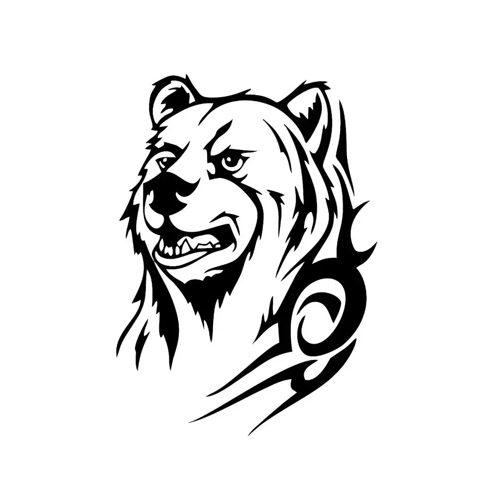 Tribal Art Bear