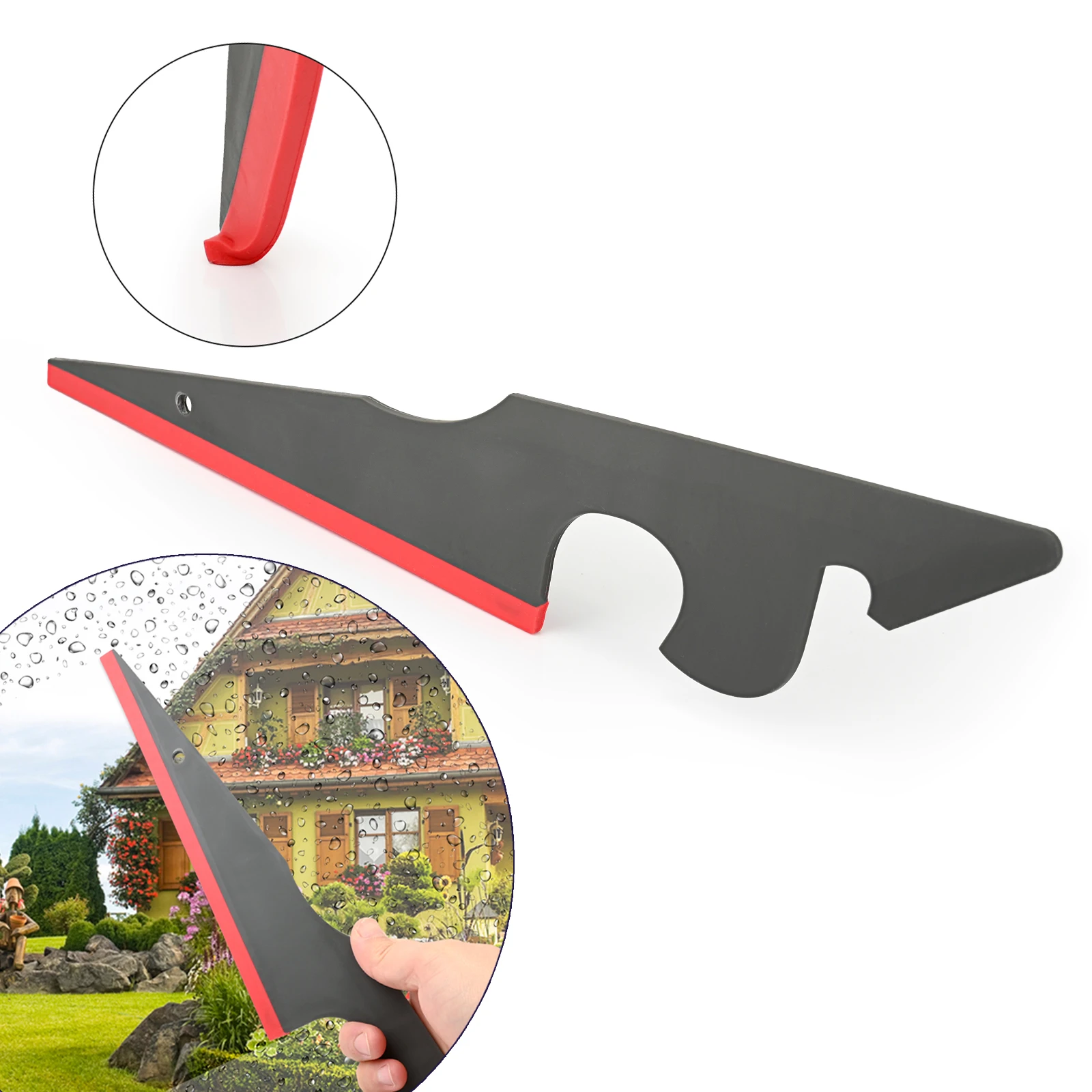 FOSHIO-Car-Window-Cleaning-Titan-Squeegee-Plastic-Water-Wiper-With-Soft ...