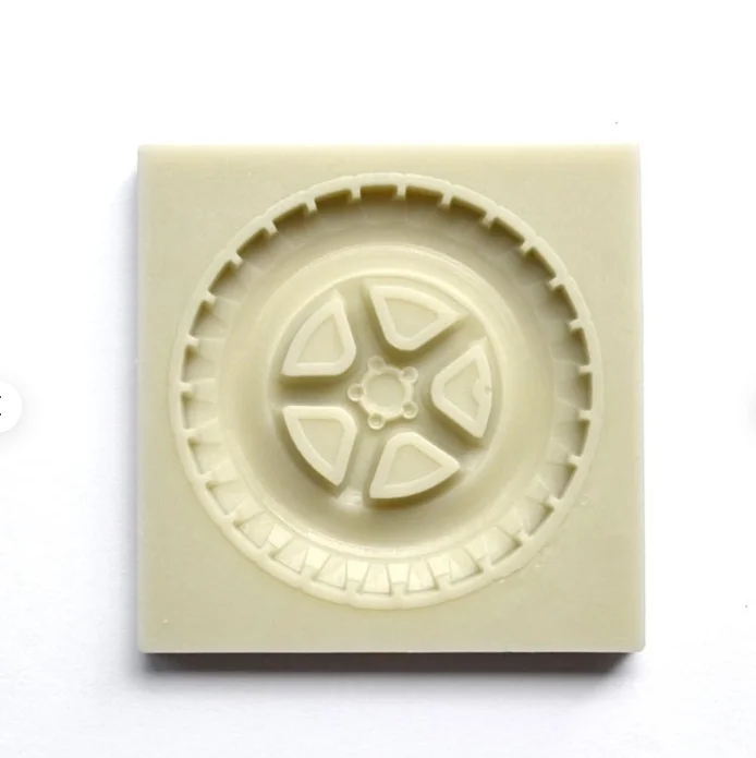 Tire Silicone Molds Cupcake Topper Fondant Mold Sugarcraft Cake ...