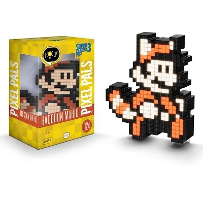Pixel Pals Nintendo Raccoon Mario|ชิ้นส่วนและอุปกรณ์เสริมสำหรับเปลี่ยน ...
