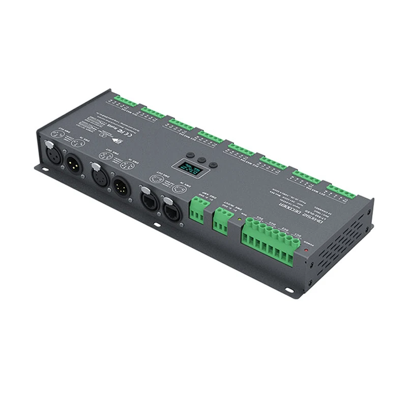 LTECH-Led-DMX512-Decoder-Controller-16-24-32-Channel-DMX-DC12-24V-3A ...