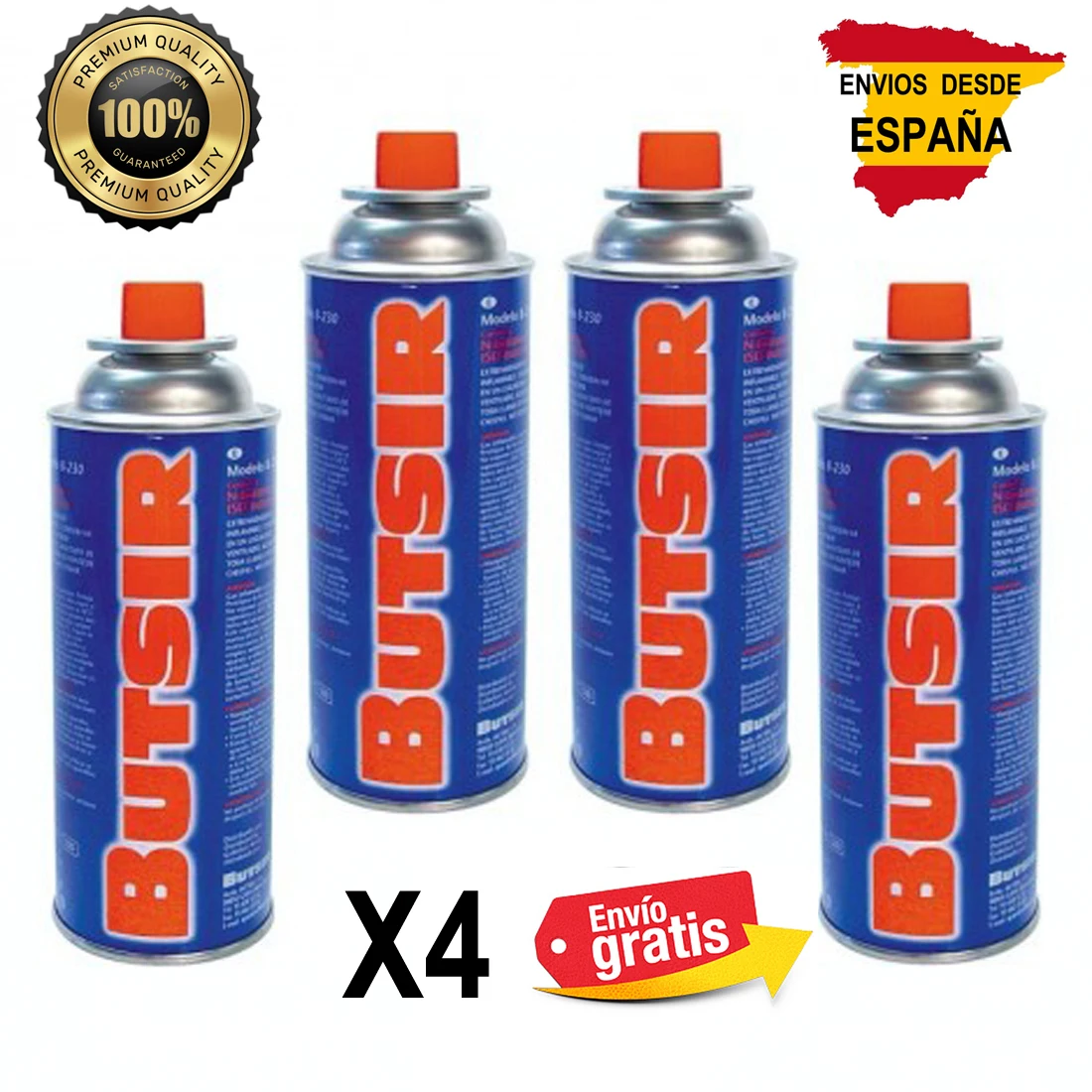 Butsir-Cartucho-B-250-Gas-butano-de-227Gr-quemadores-sopletes-y-Otras ...