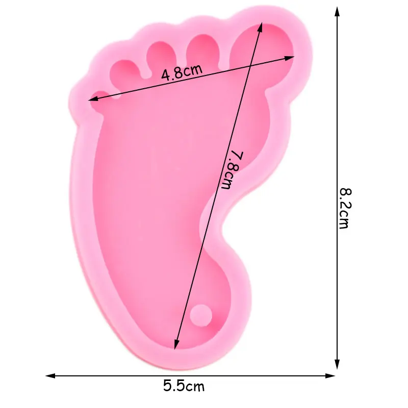 Baby Foot Template Printable