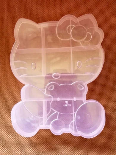 Cartoon Hello Kitty Design Plastic Storage Box - KawaiiMerch.com