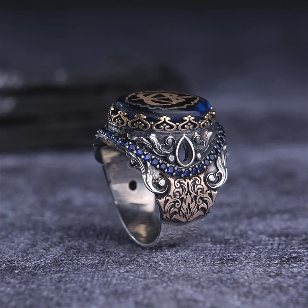 925-Sterling-Silver-Engraved-Special-Craftmanship-Traditional-Handmade ...