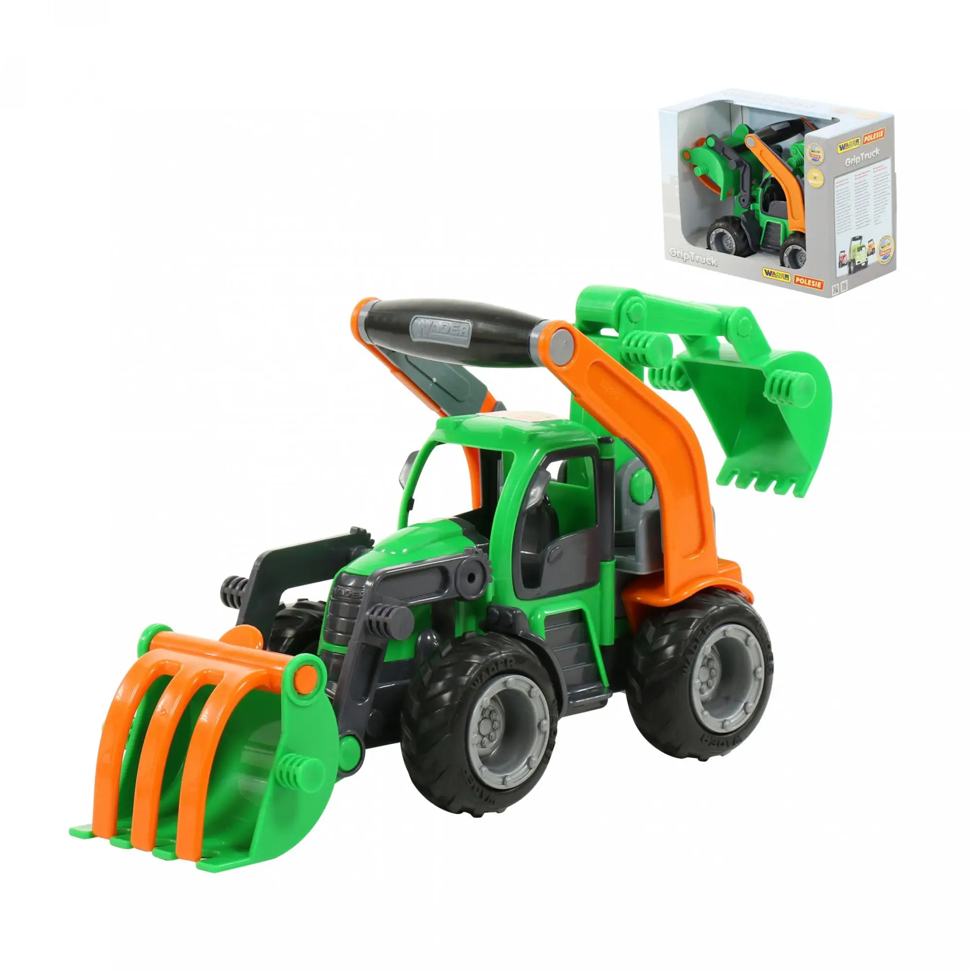 Other Occupations Toys wader ГрипТрак tractor loader with bucket (box ...