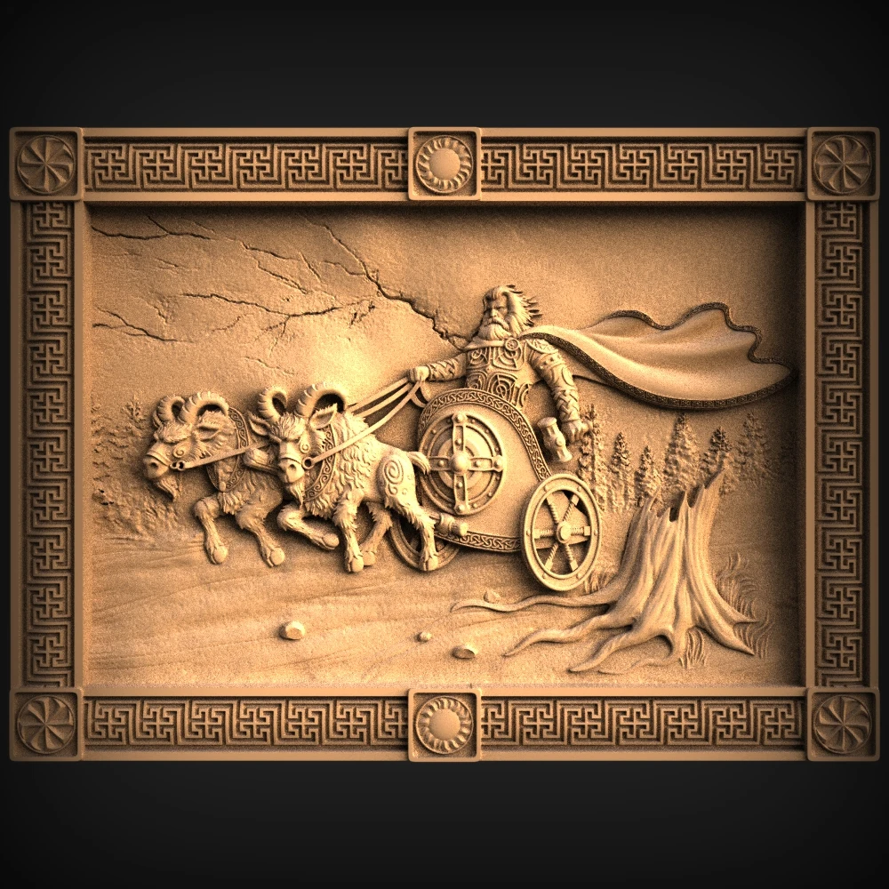 Collectibles & Art STL Model for CNC Router 3D Printer Artcam Aspire ...