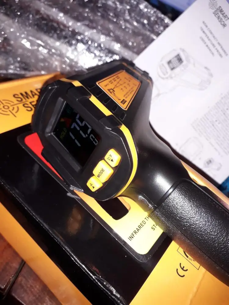 Non-Contact Infrared Digital Thermometer Laser Point Gun - Life ...