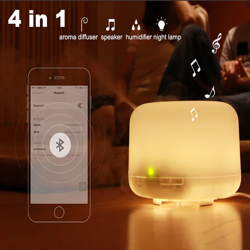 500ml-7-Color-Quiet-Aromatherapy-Mist-Diffusers-with-Remote-Control-and ...