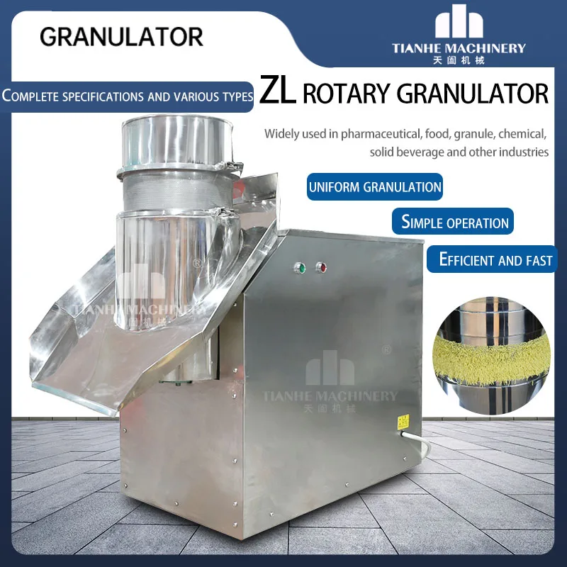 Zl Rotary Granulator Uniform Granulation Food Pellet Making Machine ...