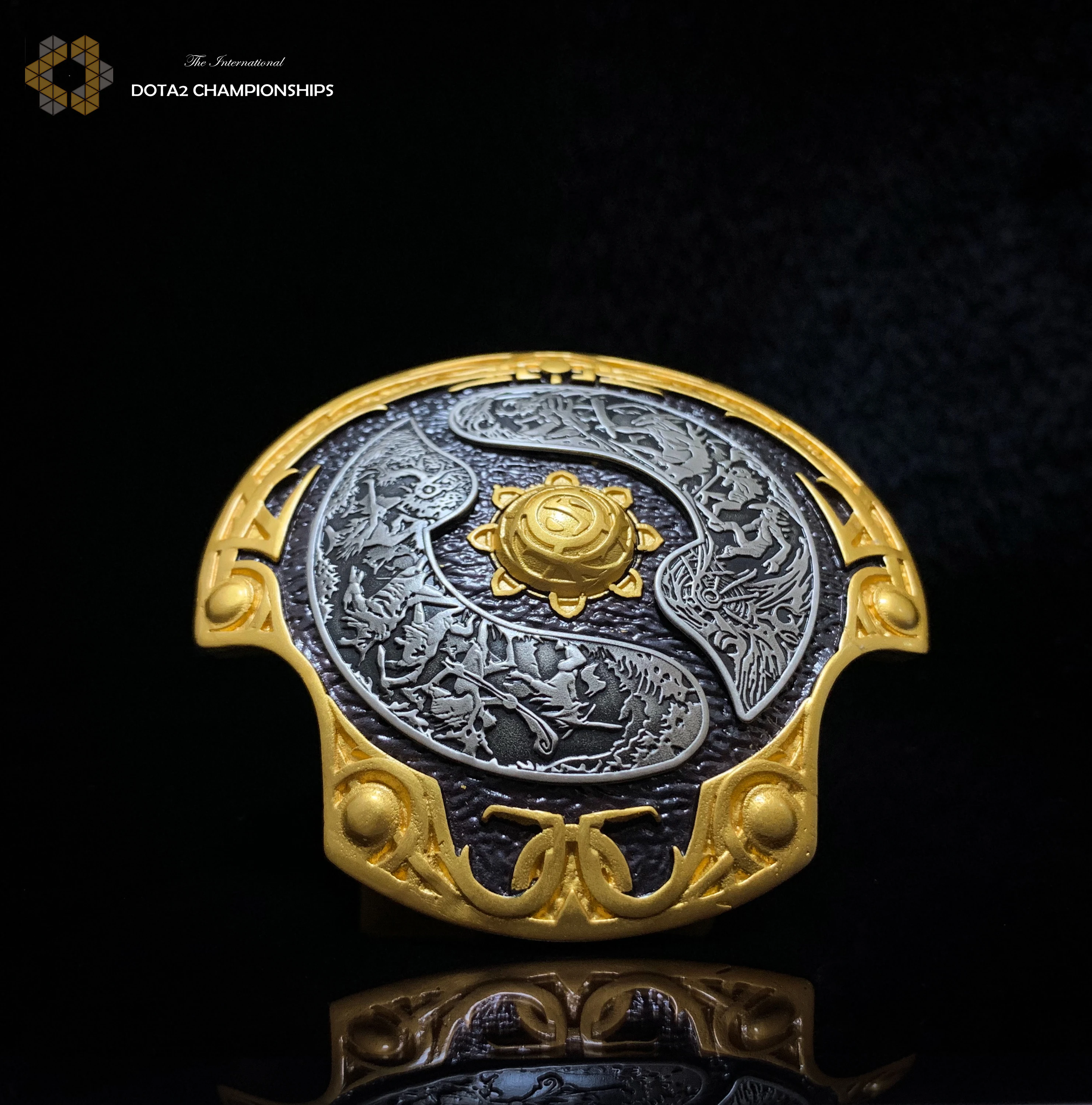 QicanJewelry DOTA2 Champion Shield,Dota 2 Champion Shield Aegis of ...