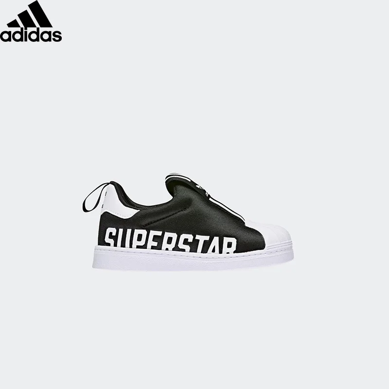 Original adidas Superstar 360 X Baby Black Sports Shoes GX3235 adidas ...