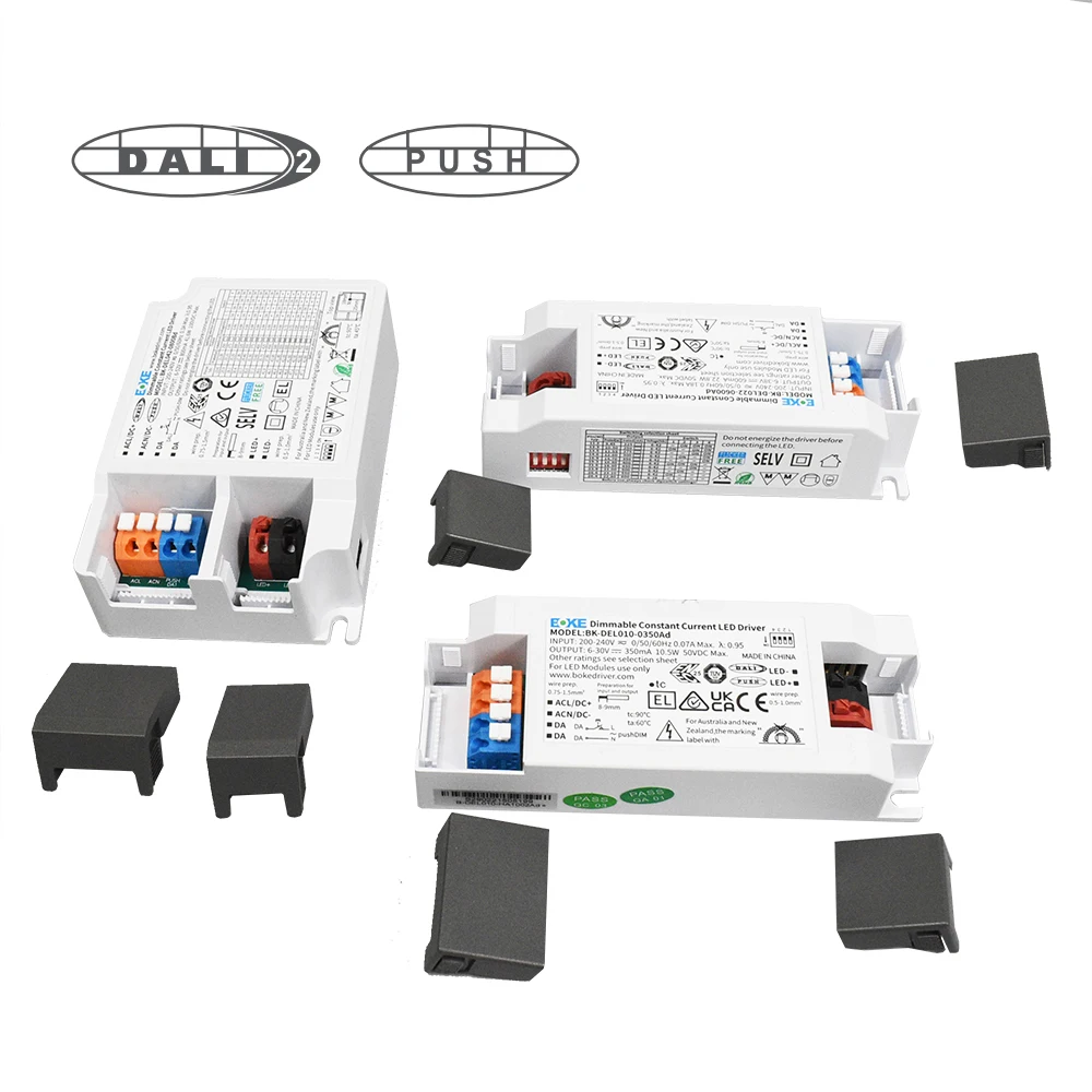 DALI-2 DT6 Driver 240V 1-100% Soft Dimming pushDIM LED Transformer 40W ...